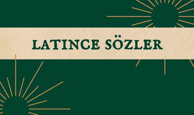 Latince Güzel Sözler - Sözler - Gulum.net